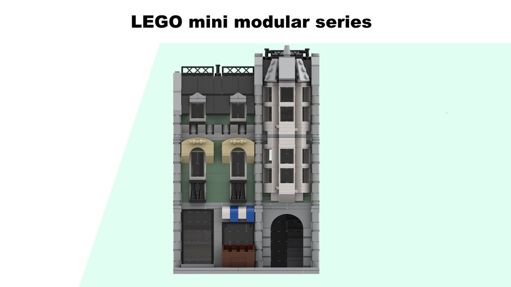 LEGO MOC mini modular: Green Grocer by space_girl_production ...