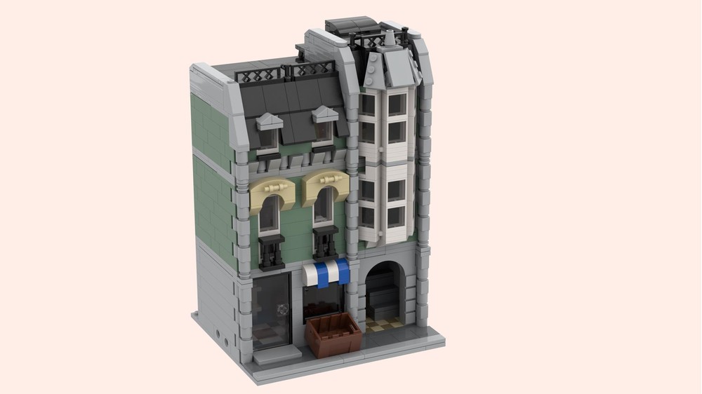 LEGO MOC mini modular: Green Grocer by space_girl_production ...