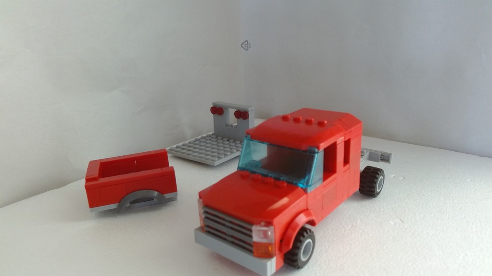 LEGO MOC Modular Truck System: Crew Cab and Short Beds by farmyFrank10 ...
