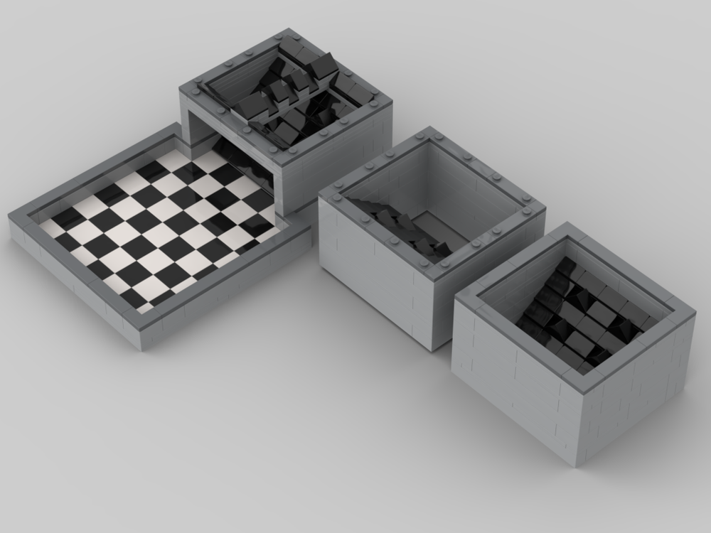 LEGO MOC Simple Modular Dice Tower With Teeth by Impshial | Rebrickable ...