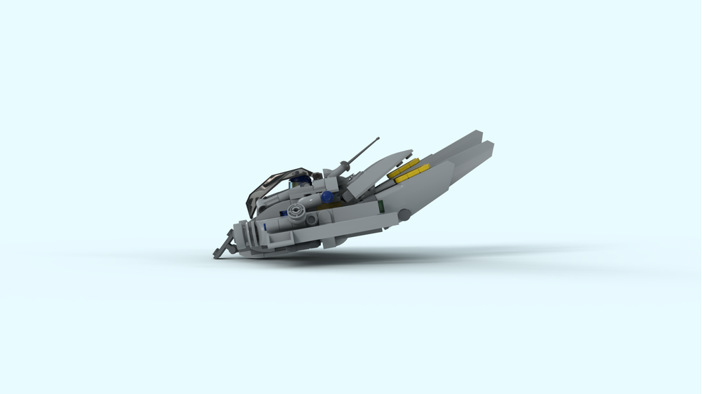 LEGO MOC Combat Ship by alexsimion9 | Rebrickable - Build with LEGO