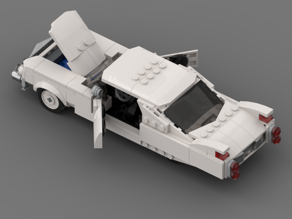 Lego Moc 1960 Cadillac Coupe Deville By Jameshigson0512 Rebrickable