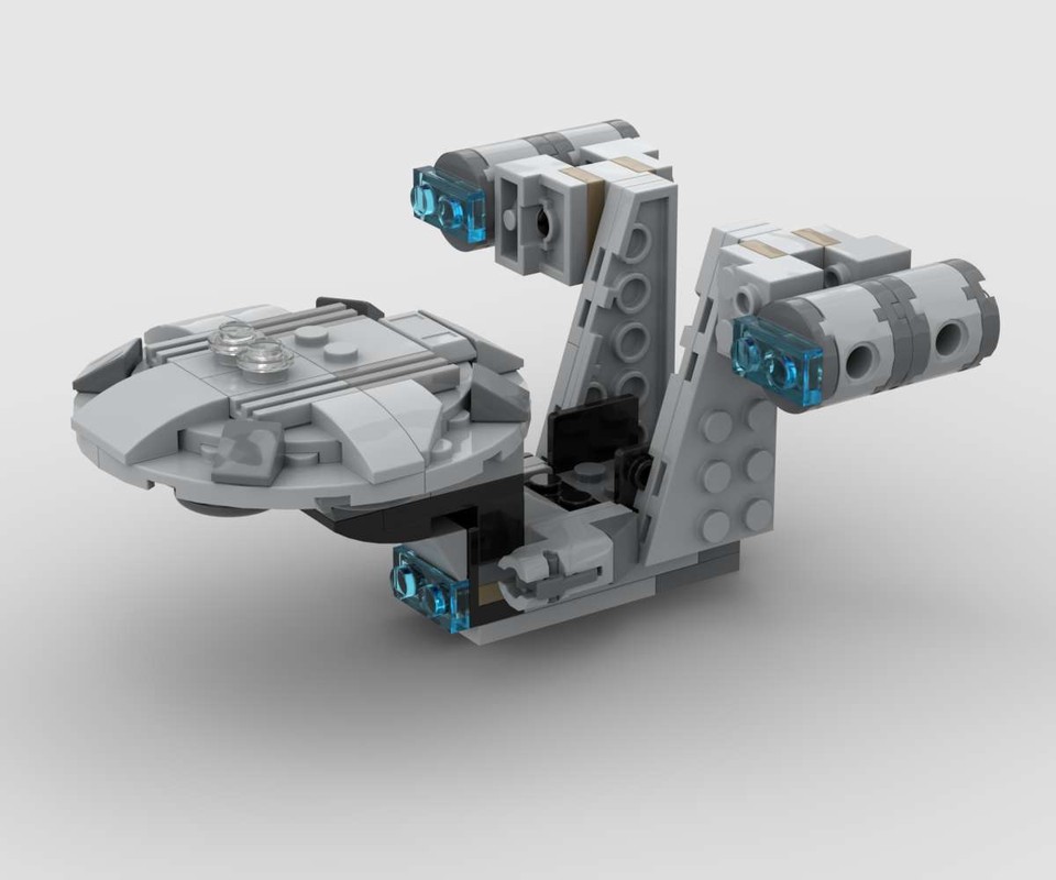 LEGO MOC Mini Enterprise by nimril | Rebrickable - Build with LEGO