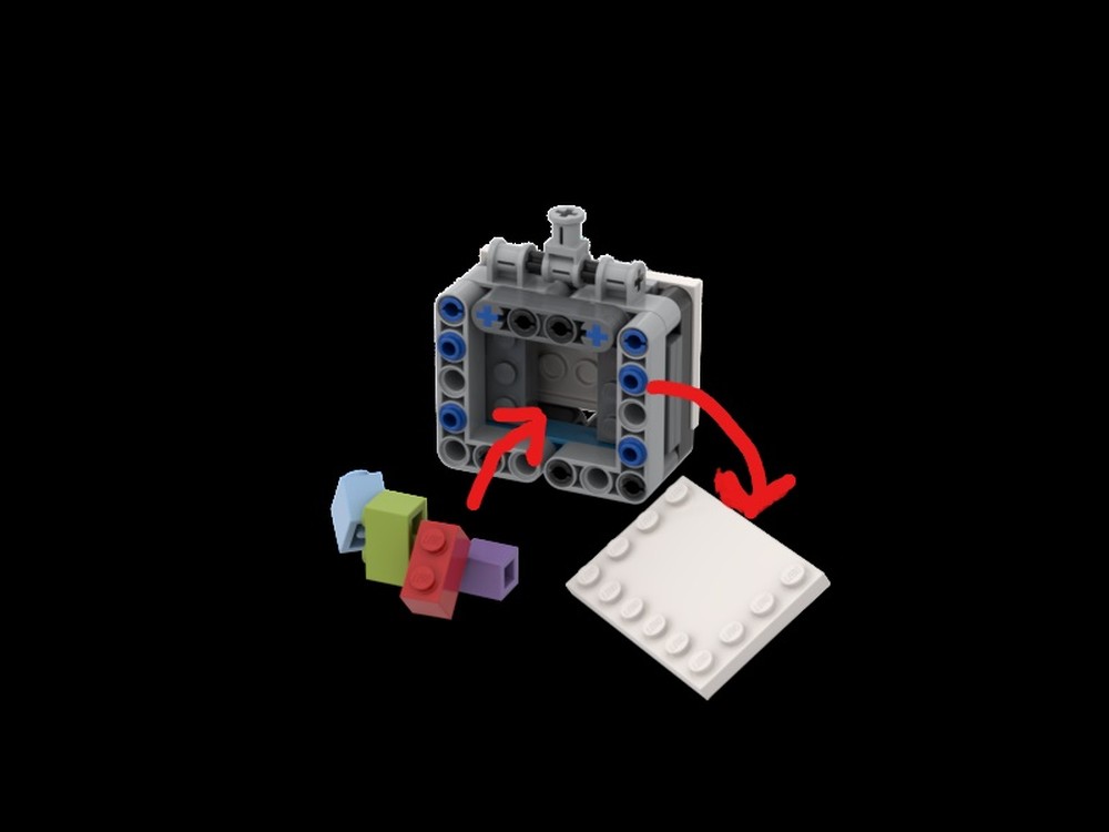 LEGO MOC Lego Openable Briefcase by legocreator2.o | Rebrickable ...