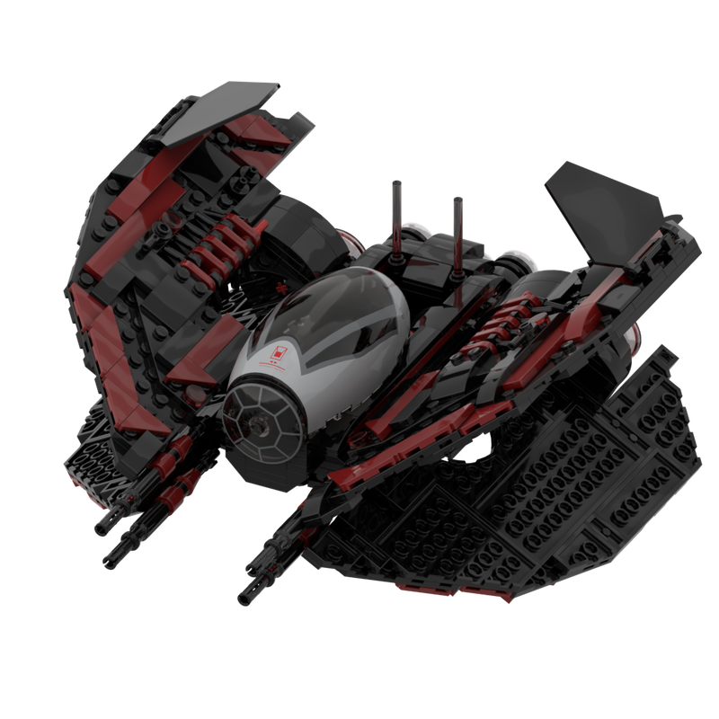 LEGO MOC Model X Interceptor by Tpoulson22 | Rebrickable - Build with LEGO