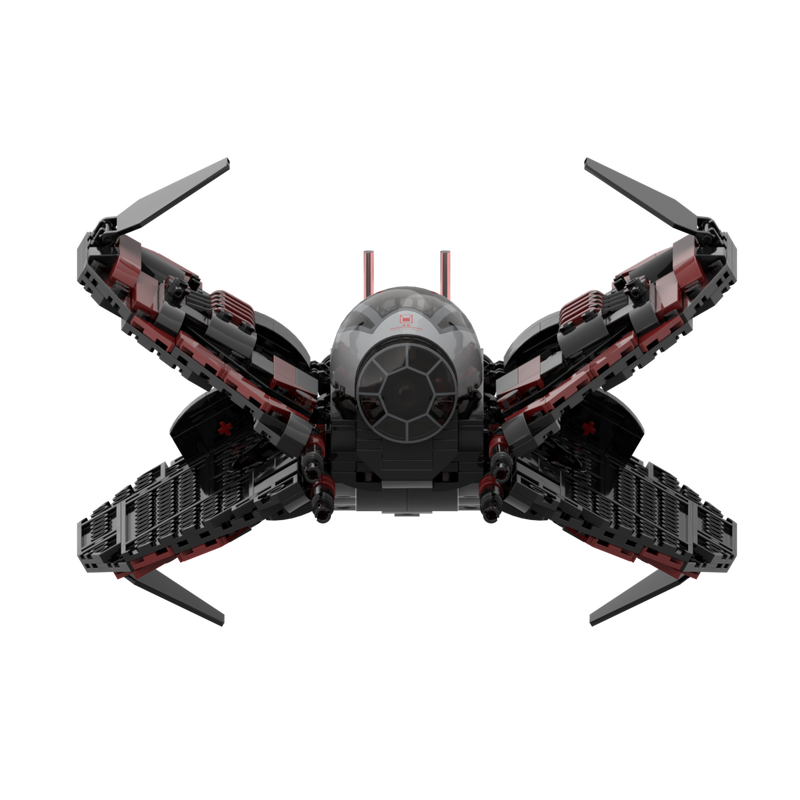 LEGO MOC Model X Interceptor by Tpoulson22 | Rebrickable - Build with LEGO