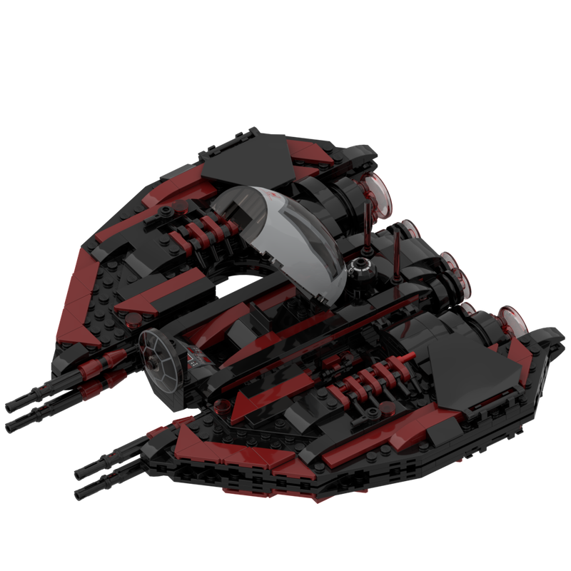 LEGO MOC Model X Interceptor by Tpoulson22 | Rebrickable - Build with LEGO