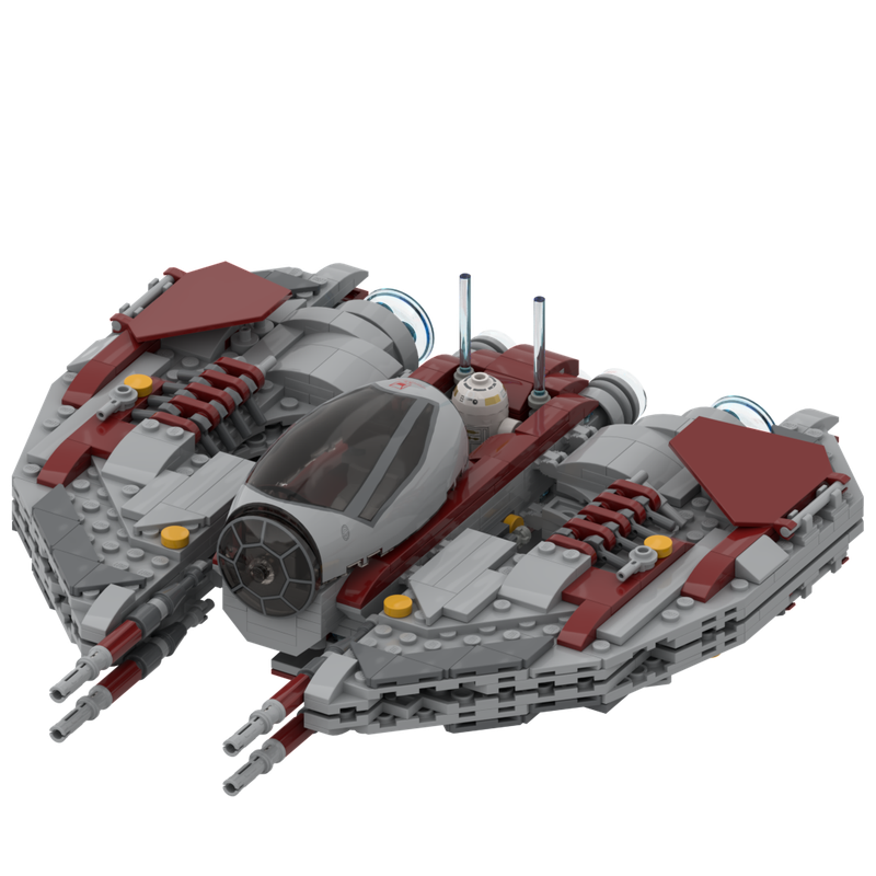 LEGO MOC Model X Interceptor by Tpoulson22 | Rebrickable - Build with LEGO