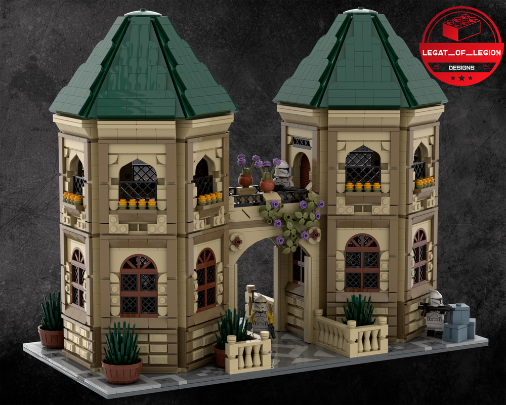 LEGO MOC SW Theed House #3 by Legat_Of_Legion | Rebrickable - Build ...