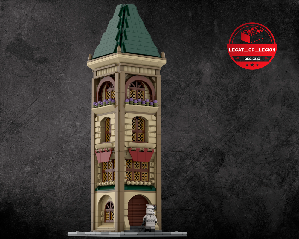 LEGO MOC SW Theed House #4 by Legat_Of_Legion | Rebrickable - Build ...