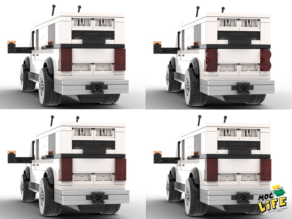 Lego Moc Long Bed Cab For Ram Megacab Configuration By Moclife