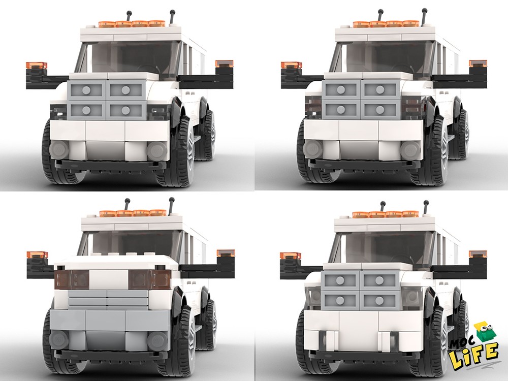 LEGO MOC Long bed cab for Ram MegaCab configuration by MocLife ...