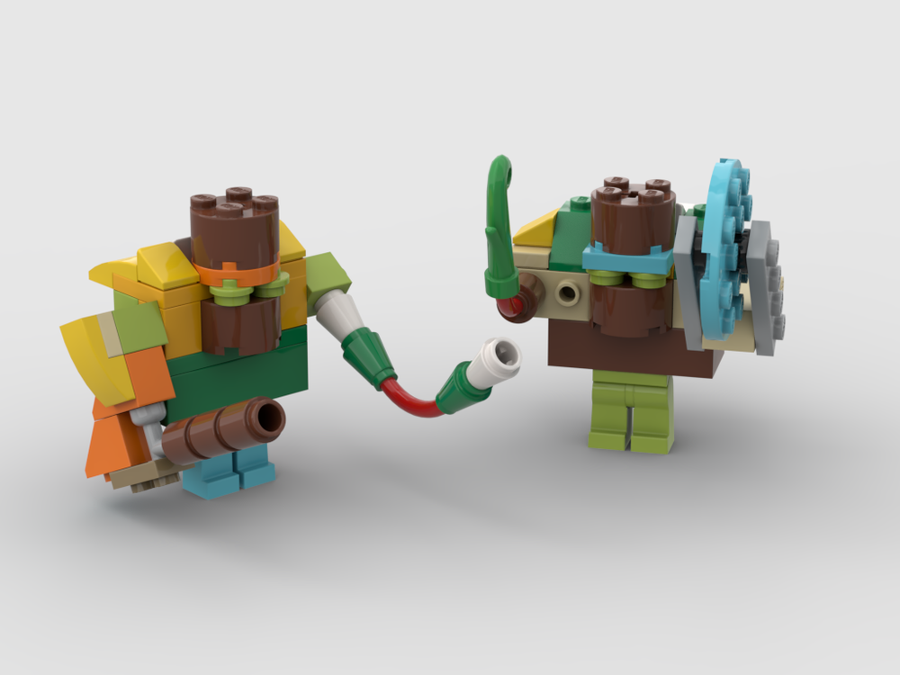 LEGO MOC 40357 - BYGGLEK Robots by BloodyPun | Rebrickable - Build with ...