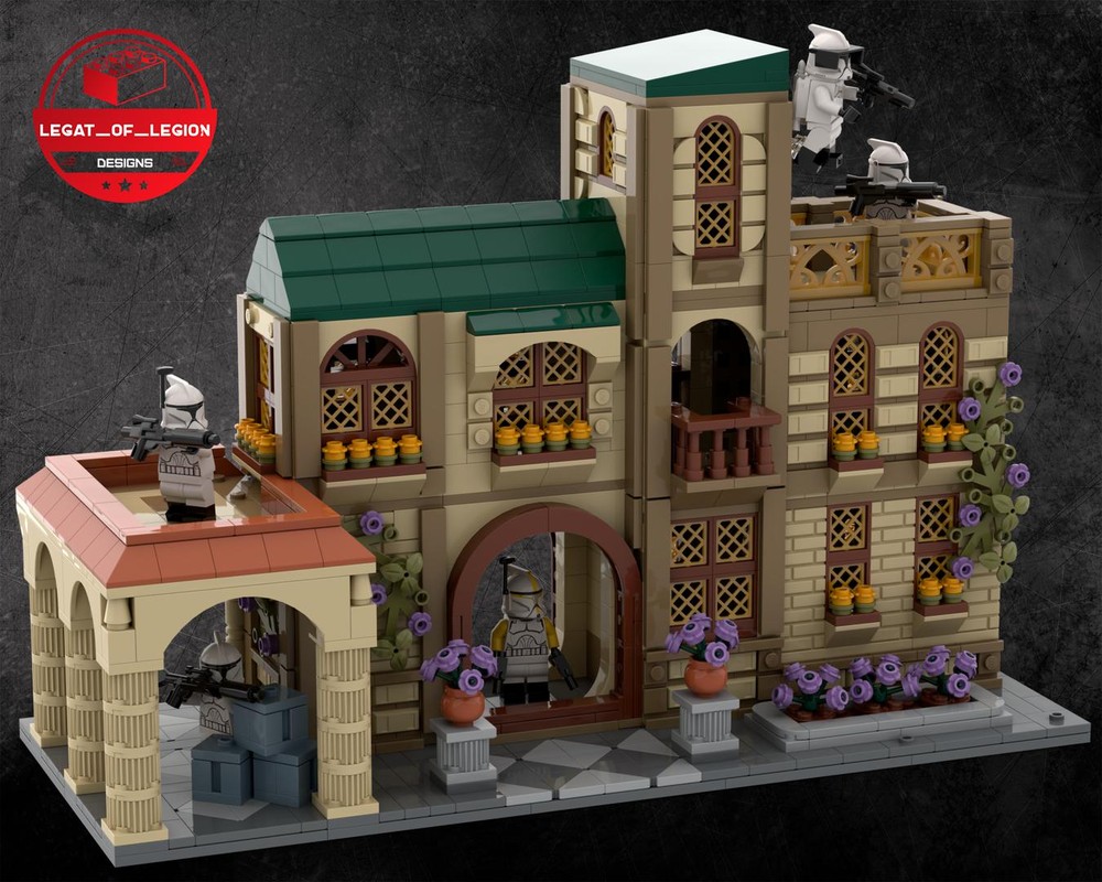 LEGO MOC SW Theed House #5 by Legat_Of_Legion | Rebrickable - Build ...