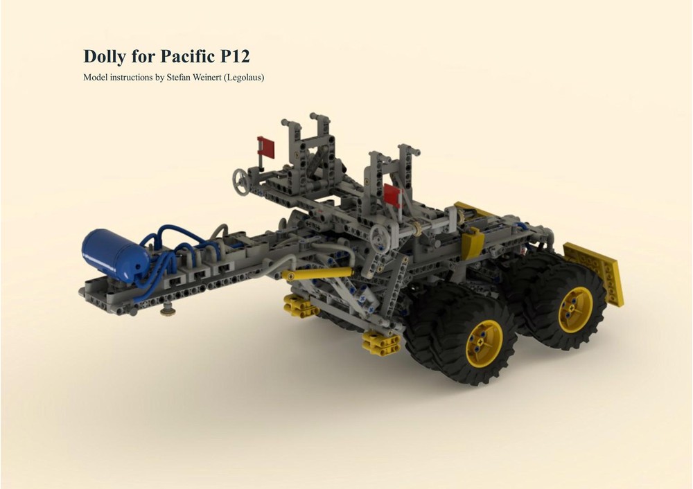 LEGO MOC Dolly Trailer Combination with Beam by legolaus | Rebrickable ...