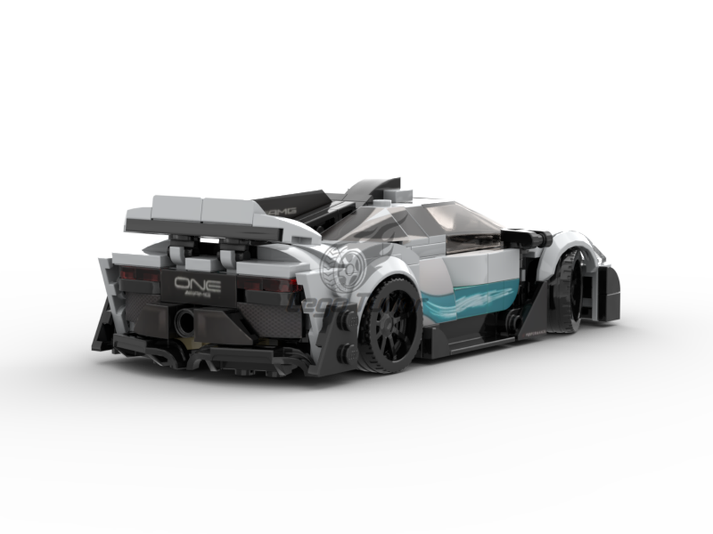 Lego Moc Mercedes Amg Project One By Theboostedbrick Rebrickable