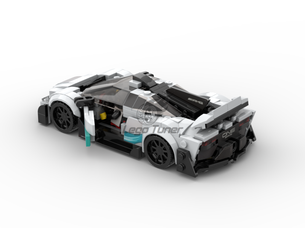 Lego Moc Mercedes Amg Project One By Theboostedbrick Rebrickable