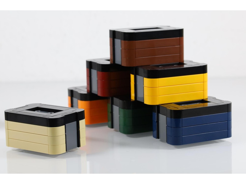 Lego Moc Stackable Cargo Container By Brampf Rebrickable Build With