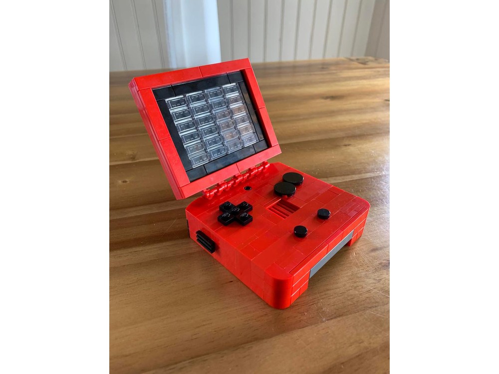 LEGO MOC Game Boy Advance SP by Jedi Plb | Rebrickable - Build with LEGO