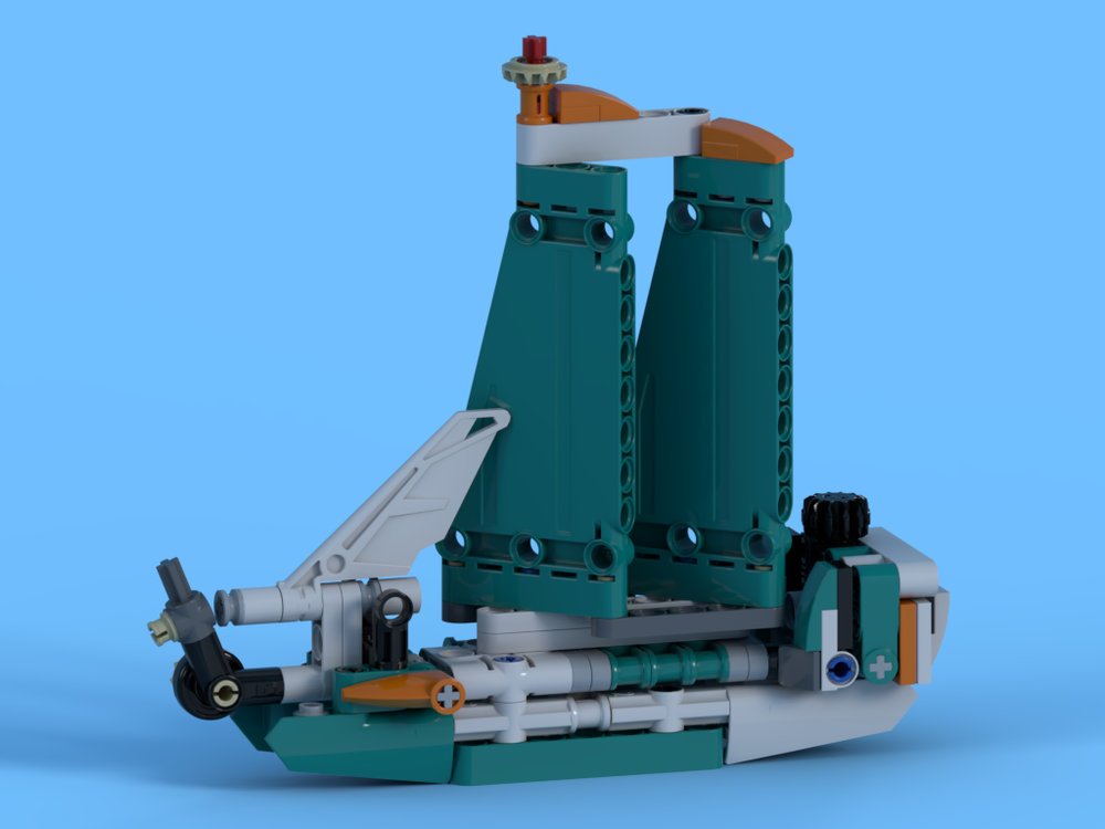 LEGO MOC Sailing ship (42117) by kopaka | Rebrickable - Build with LEGO