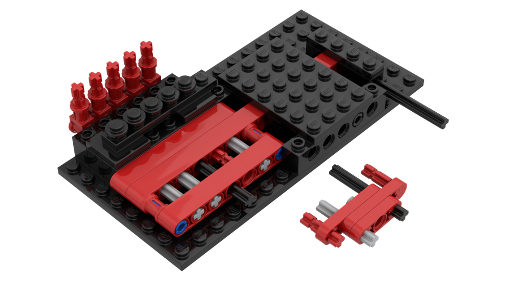 LEGO MOC Working Lock by 2in1 | Rebrickable - Build with LEGO