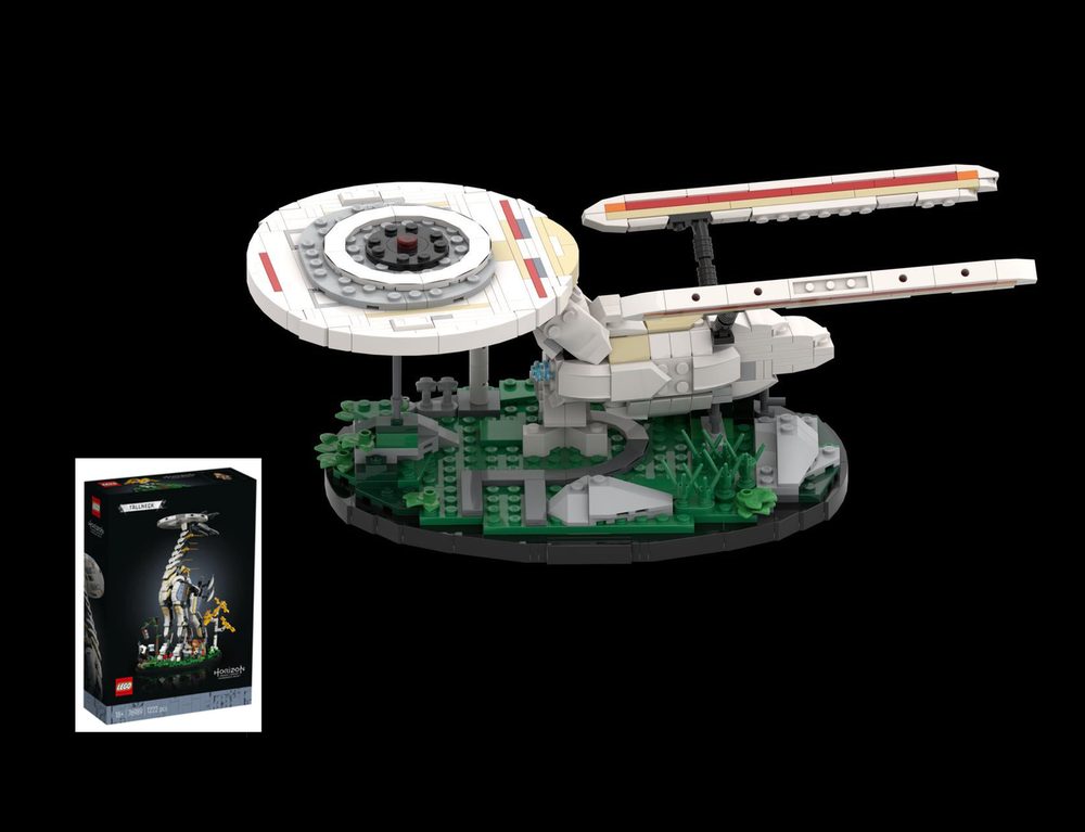 LEGO MOC 76989-1 Enterprise by emil_mu | Rebrickable - Build with LEGO