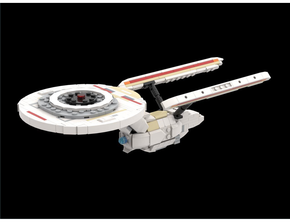 LEGO MOC 76989-1 Enterprise by emil_mu | Rebrickable - Build with LEGO