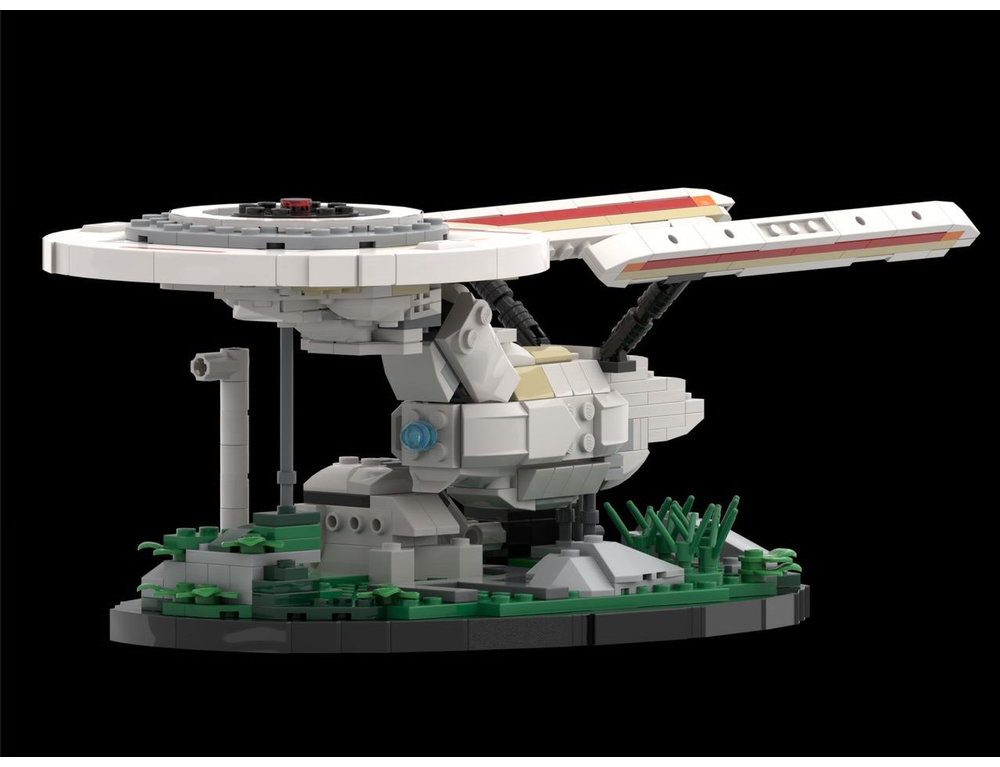 LEGO MOC 76989-1 Enterprise by emil_mu | Rebrickable - Build with LEGO