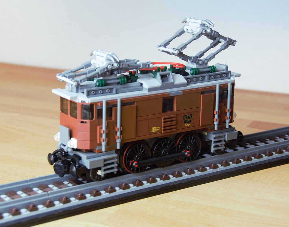 LEGO MOC-118826 SBB Ae 3/5 inspired locomotive, alternate build / B ...