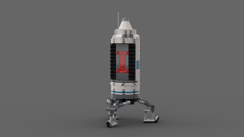 LEGO MOC Astroneer Medium Shuttle by Mr_Python99 | Rebrickable - Build ...
