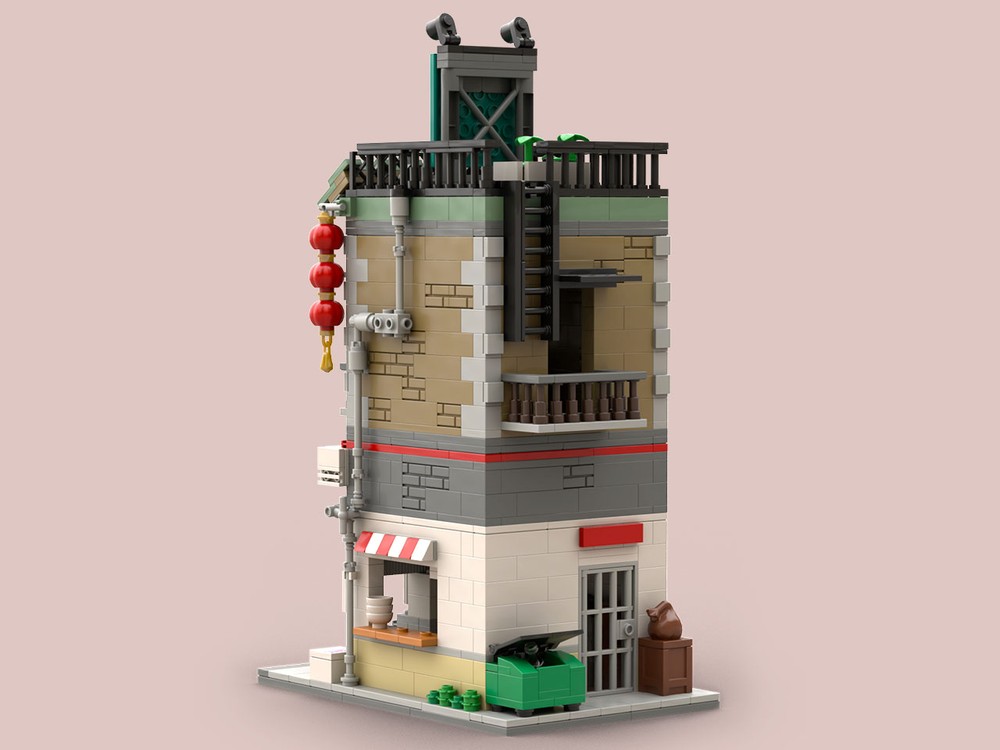 LEGO MOC-118862 Noodles Store by Xenlc | Rebrickable - Build with LEGO