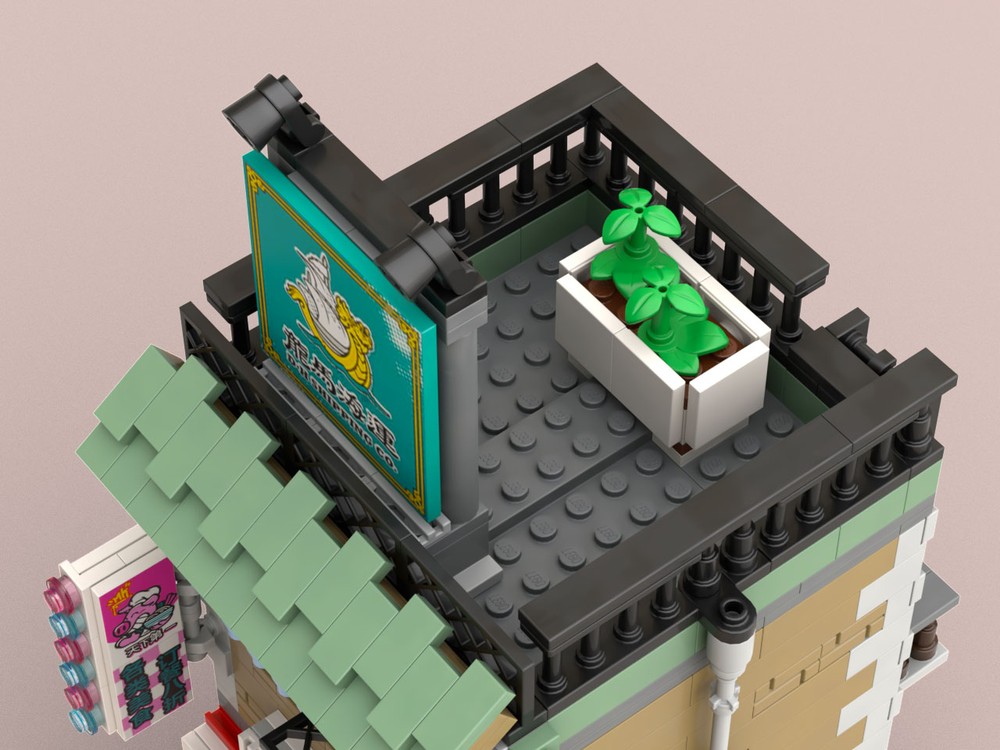 LEGO MOC Noodles Store by Xenlc | Rebrickable - Build with LEGO