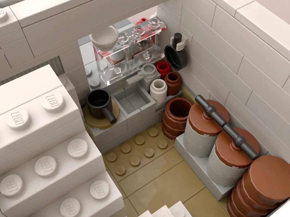 LEGO MOC Noodles Store by Xenlc | Rebrickable - Build with LEGO