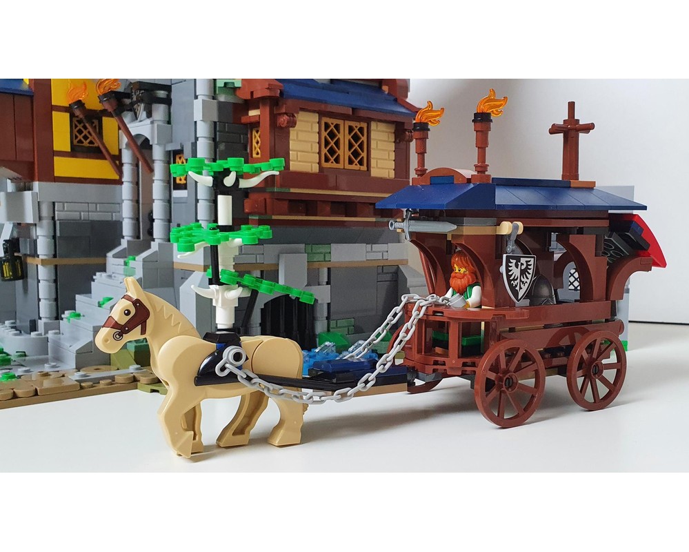 LEGO MOC Medieval Castle Keep by Gr33tje13 | Rebrickable - Build with LEGO