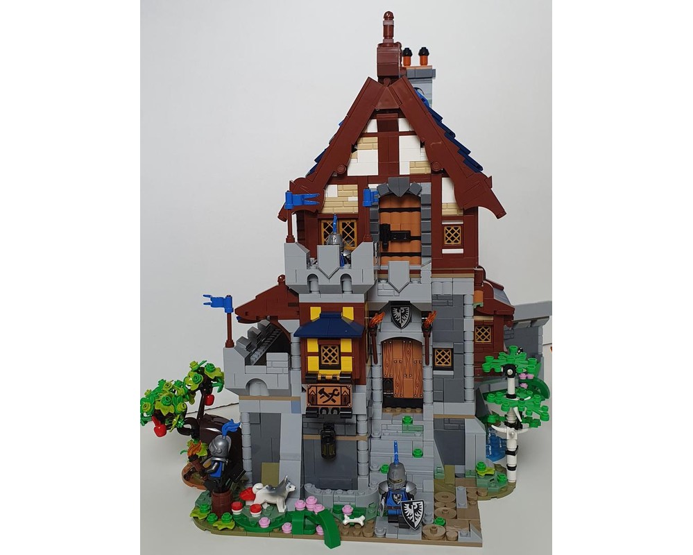 LEGO MOC Medieval Castle Keep by Gr33tje13 | Rebrickable - Build with LEGO
