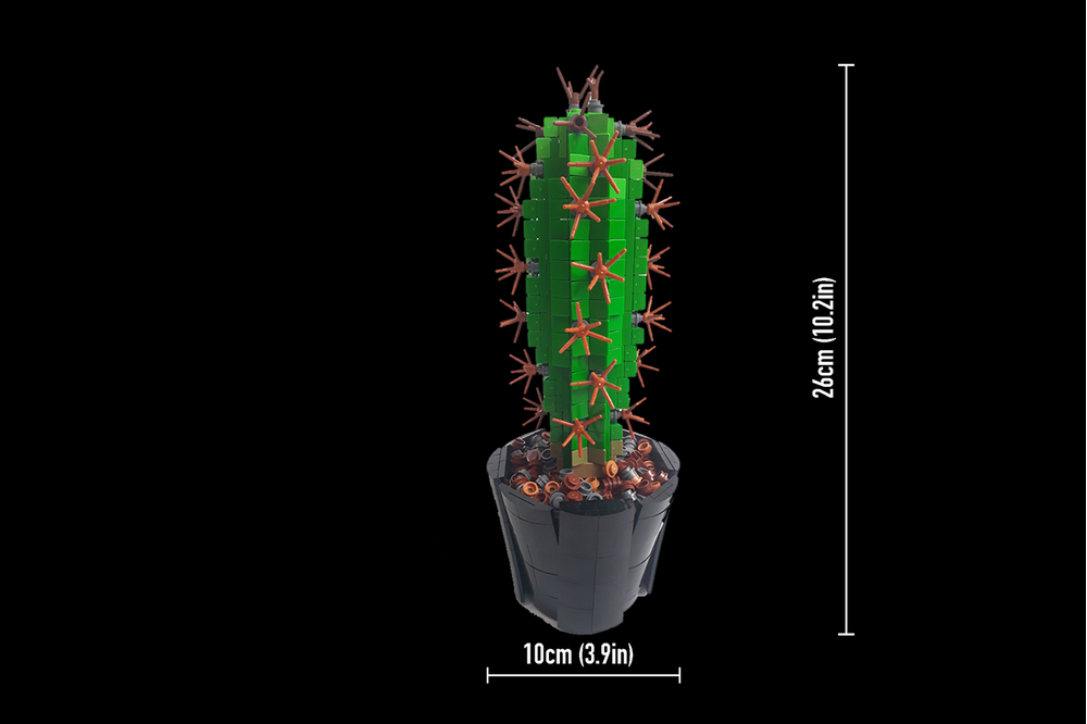 LEGO MOC Mini Saguaro Cactus (carnegiea gigantea) by B_Best ...