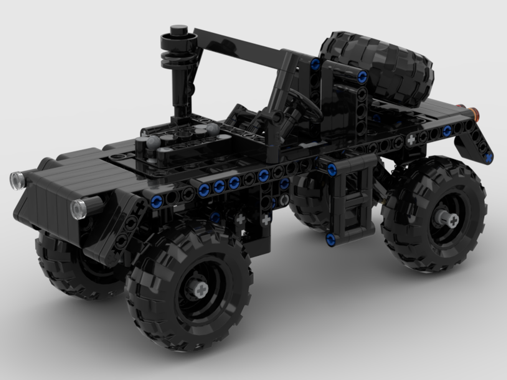 LEGO MOC Jeep by charlesBv | Rebrickable - Build with LEGO