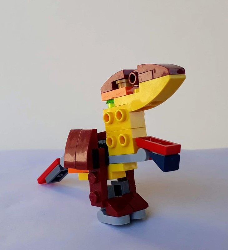 LEGO MOC Velociraptor by clara.tattoni@libero.it | Rebrickable - Build ...