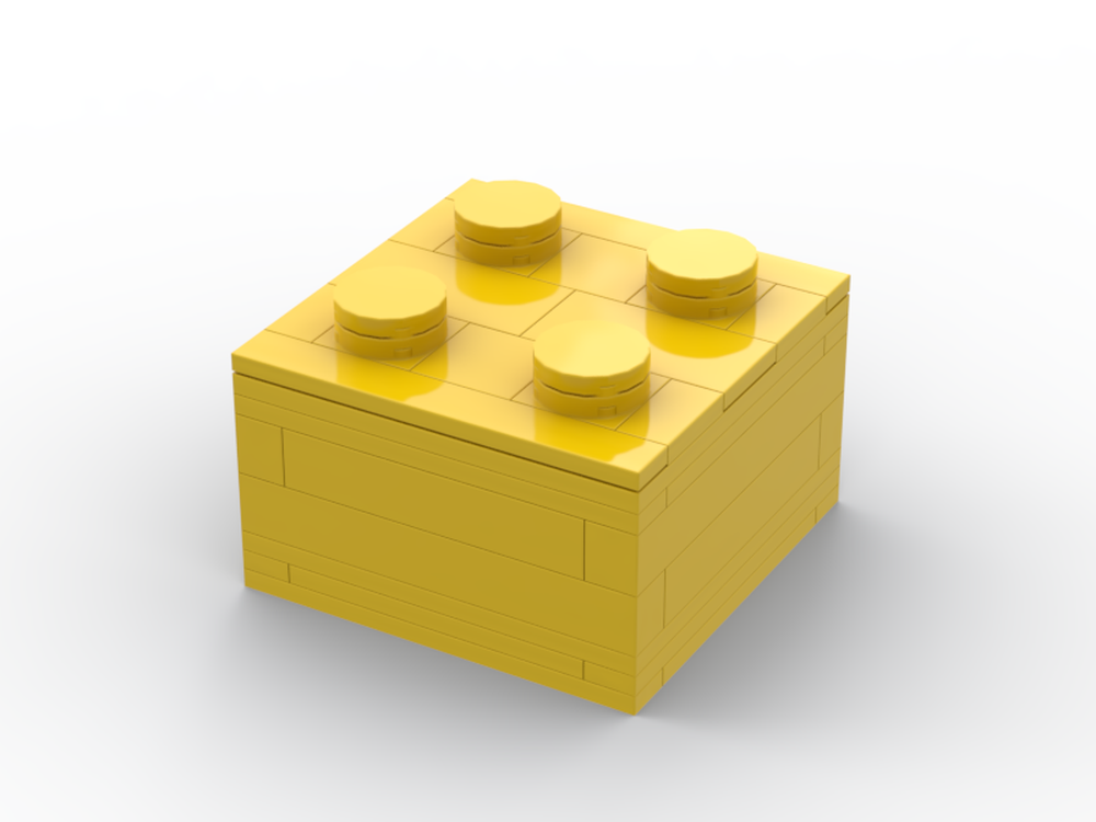 LEGO MOC Large Lego 2x2 Brick by JoshuaAnton | Rebrickable - Build with ...
