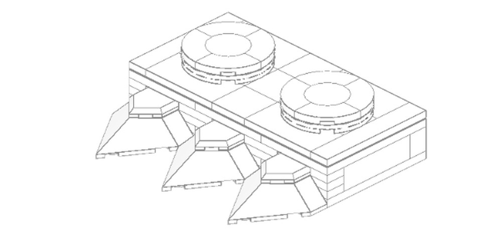 LEGO MOC Tooth Plate by BrixGoFar | Rebrickable - Build with LEGO