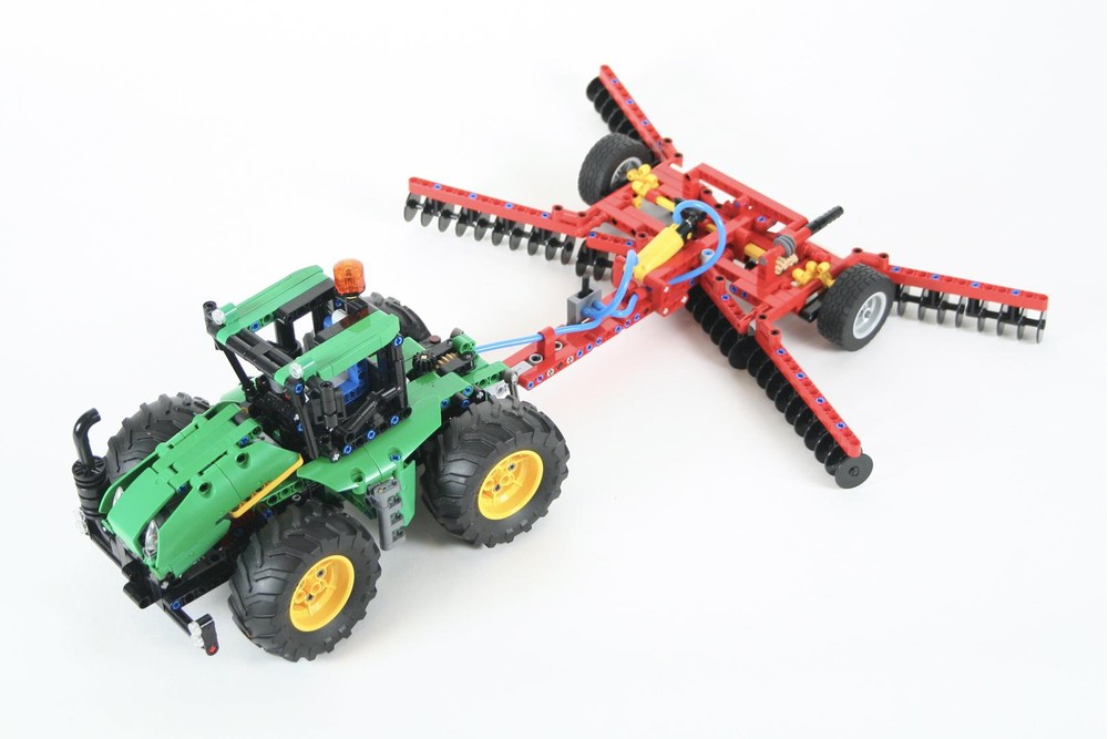 LEGO MOC Tandem Disc Harrow by thirdwigg | Rebrickable - Build with LEGO