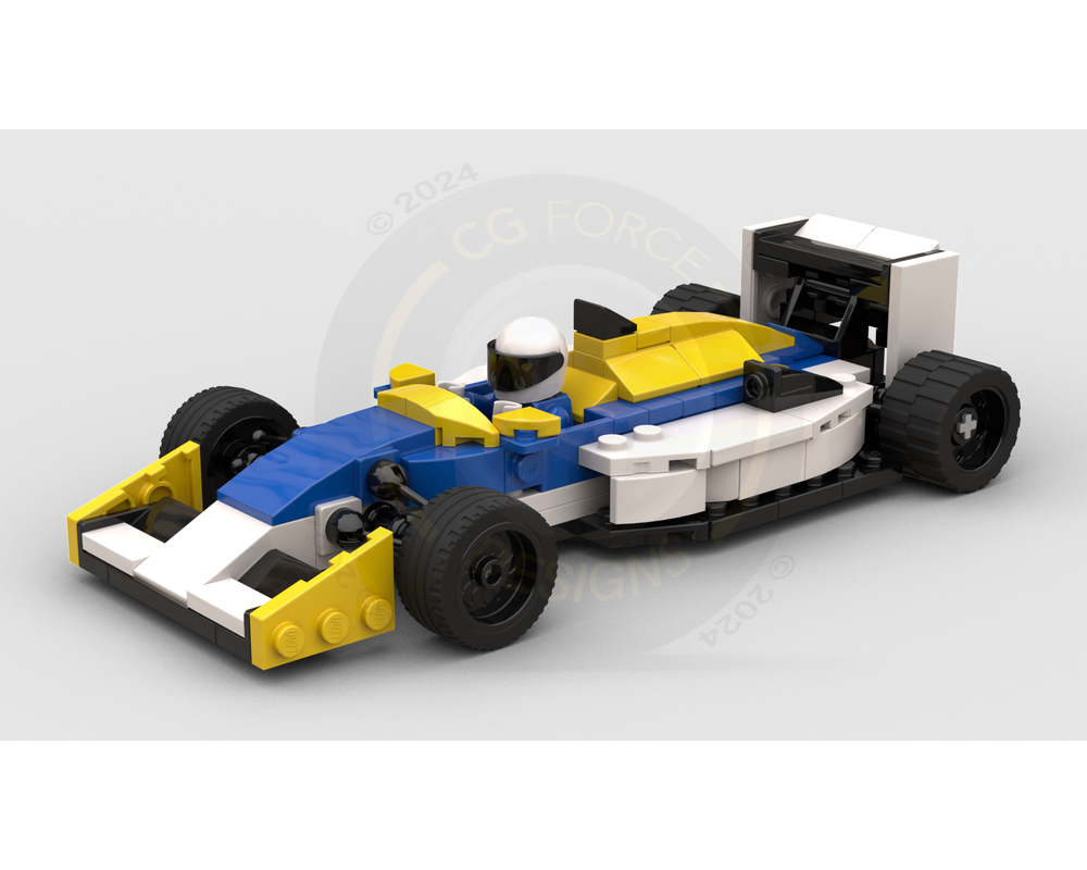 Lego Moc F1 Williams Fw 11b By Cgforcedesigns Rebrickable Build