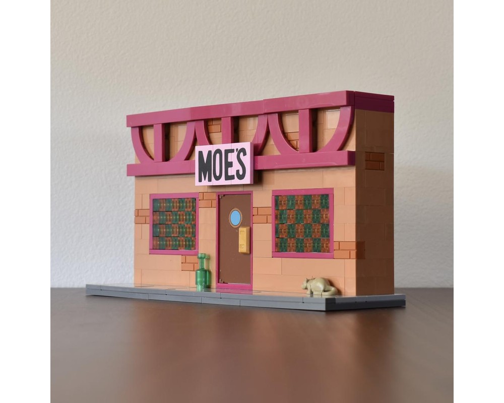 LEGO MOC Moe's Tavern by OneBrickPony | Rebrickable - Build with LEGO