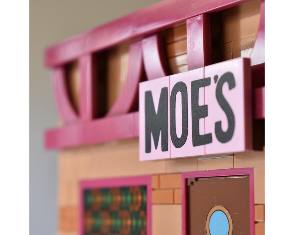 LEGO MOC Moe's Tavern by OneBrickPony | Rebrickable - Build with LEGO