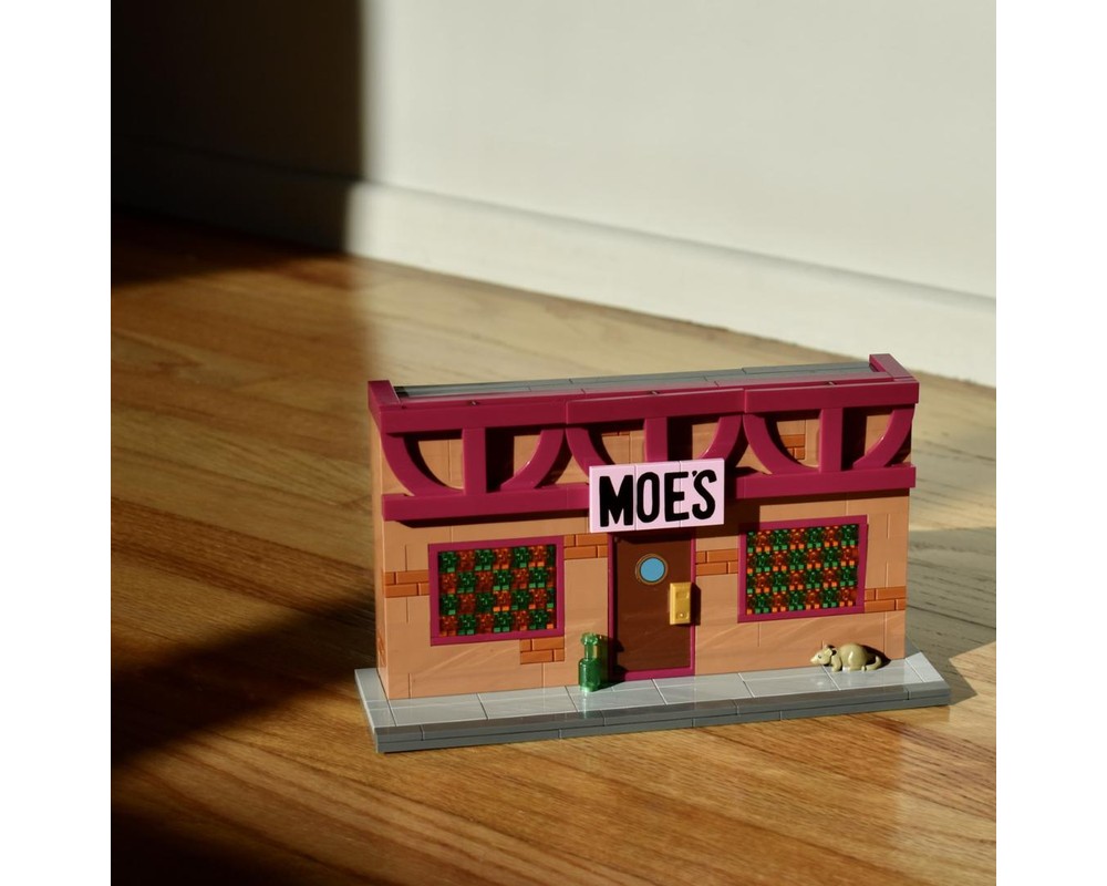 LEGO MOC Moe's Tavern by OneBrickPony | Rebrickable - Build with LEGO