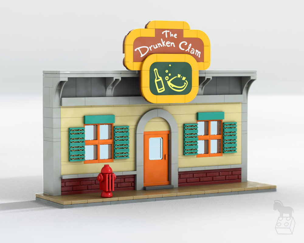 LEGO MOC The Drunken Clam by OneBrickPony | Rebrickable - Build with LEGO