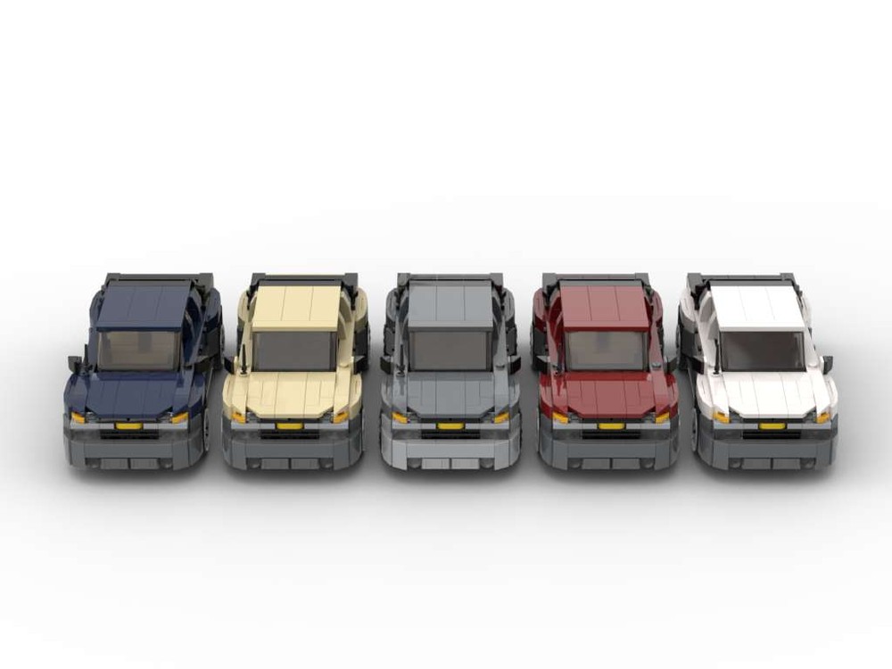 LEGO MOC Bowtie Avalanche - Set of Five Colors by IBrickedItUp ...