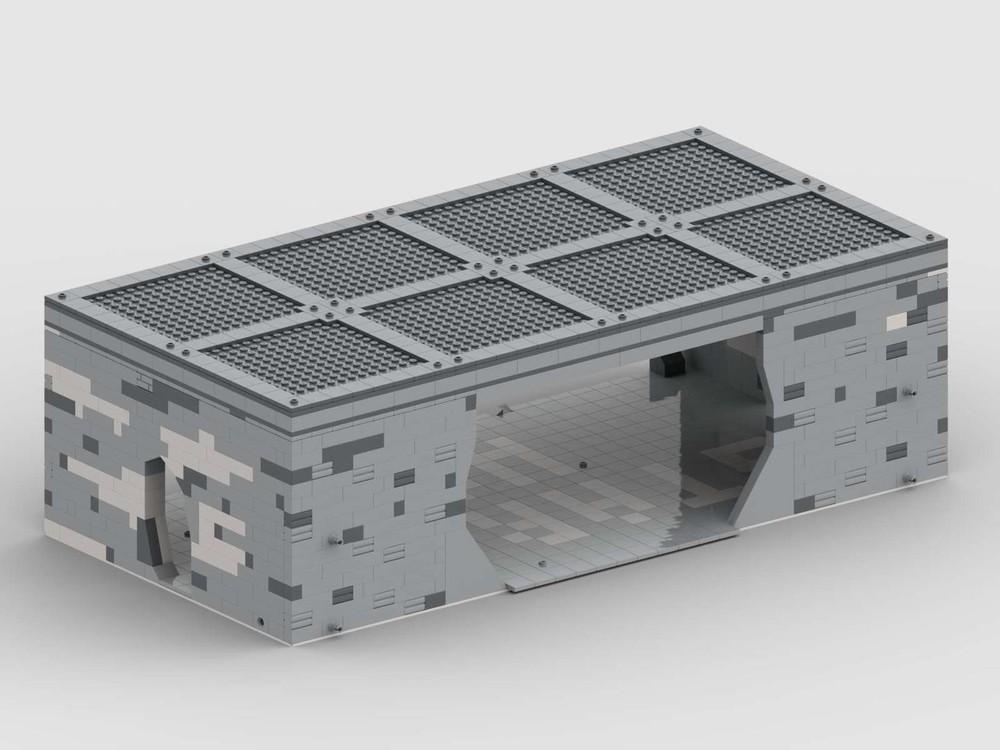 LEGO MOC Hoth Rebel Bunker MOC (Front gate + Interior) by Brickboy_YT ...