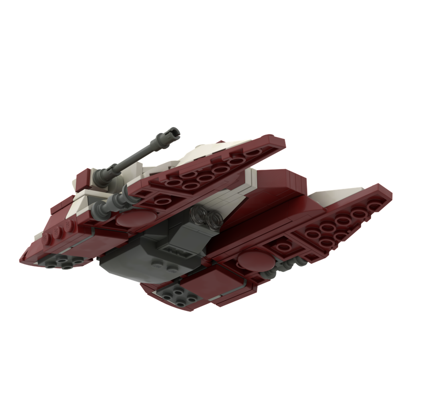 LEGO MOC TX-130 Republic Fighter Tank, Minifig (1/45) Scale by ...