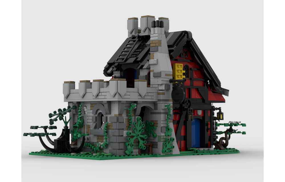 LEGO MOC Ira's Guarded Inn by irabricks | Rebrickable - Build with LEGO